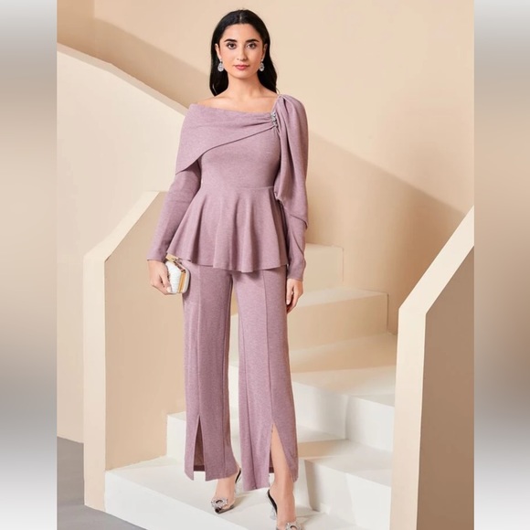 Tops | Lilac Purple Matching Set Size Small | Poshmark